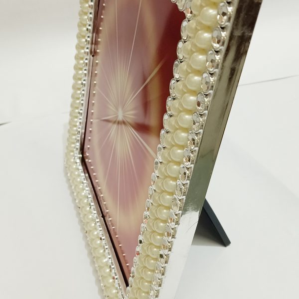 Pearl Adorned Photo-Frame of Shiv Baba (Size 11"x13") - Godly Gifts ...