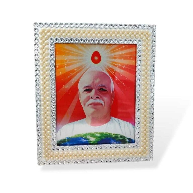 Brahma Kumaris Shiv Baba Flag Badge – Divine Emblem of Faith - Godly ...