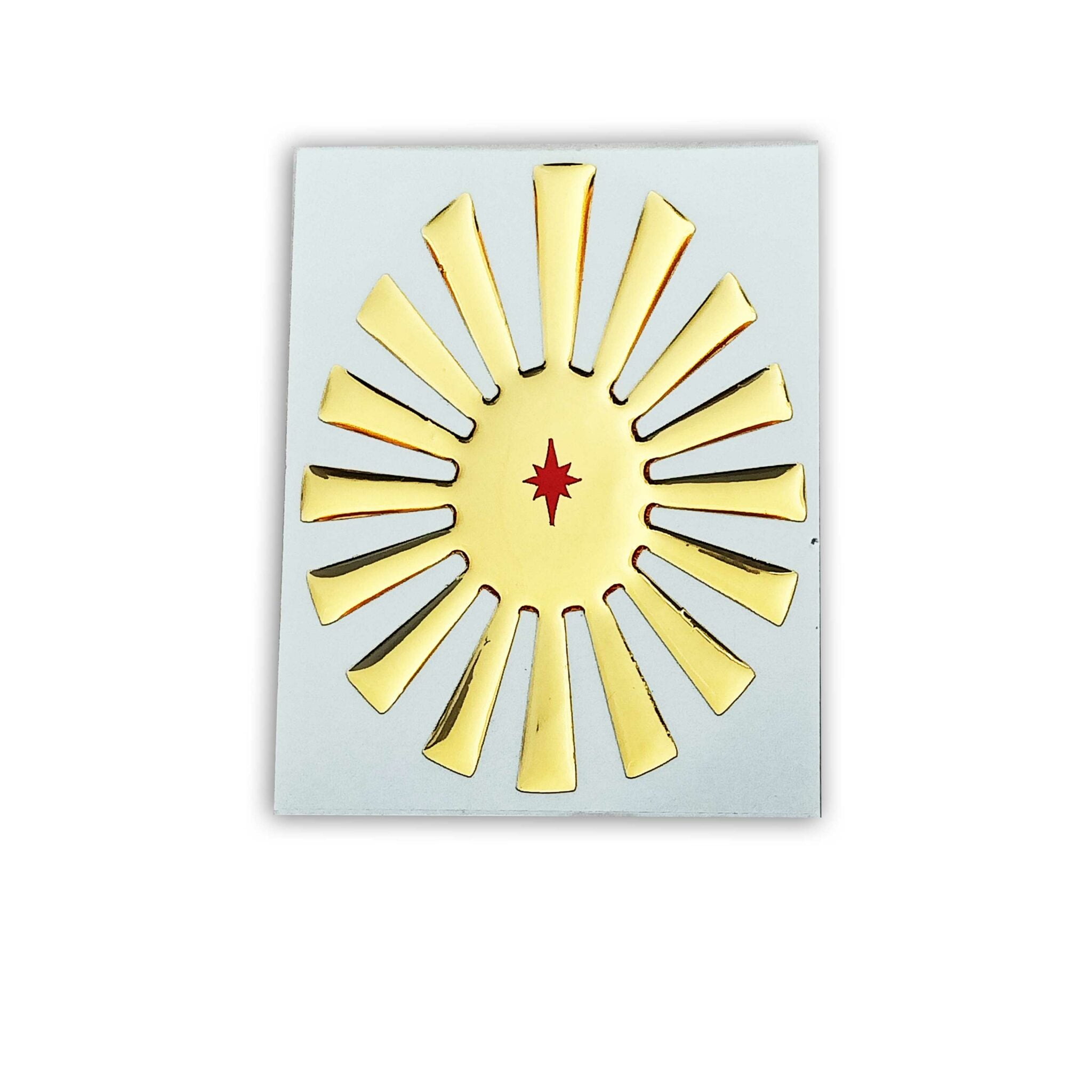 Sticker Shiv Baba Gold Metalic (For Mobile) Brahma Kumaris - Godly ...