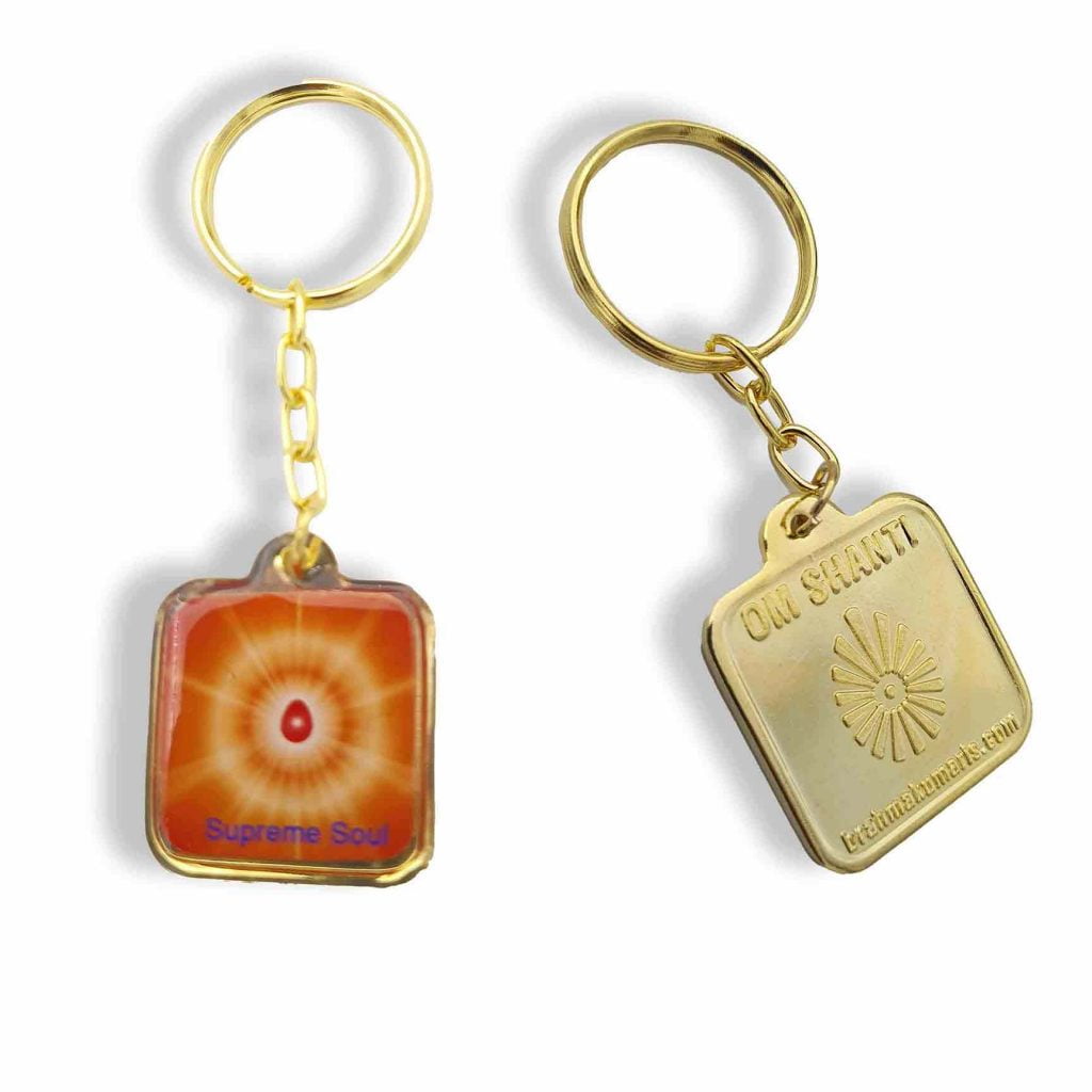 Small Golden Foil Shiv Baba Sticker - Brahma Kumaris - Godly Gifts ...